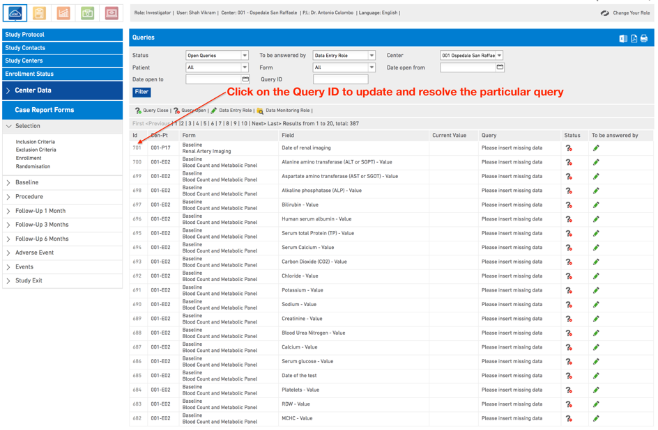 How To Resolve Queries Investigator Catchtrial